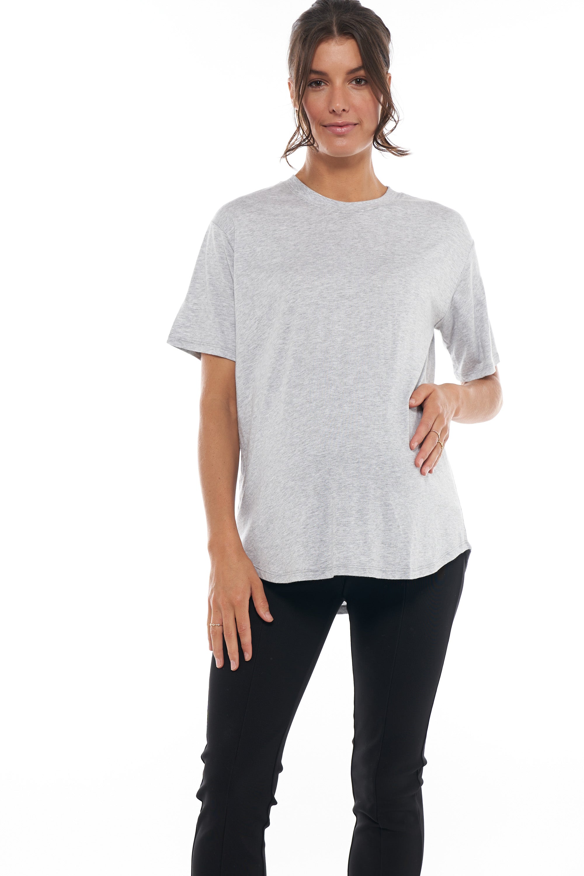 grey maternity tee – BAE The Label Australia