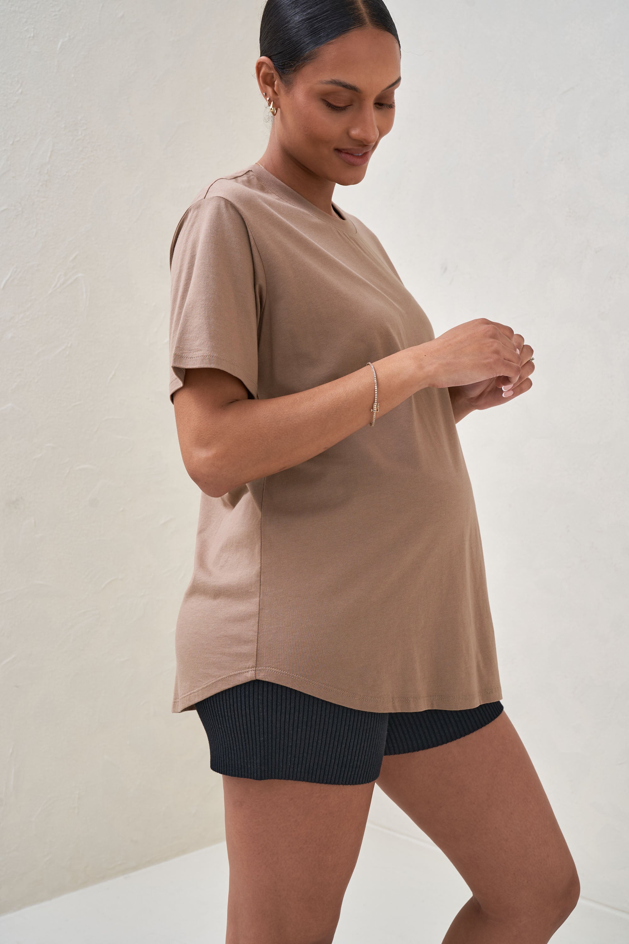 Maternity Crew Tee – BAE The Label Australia