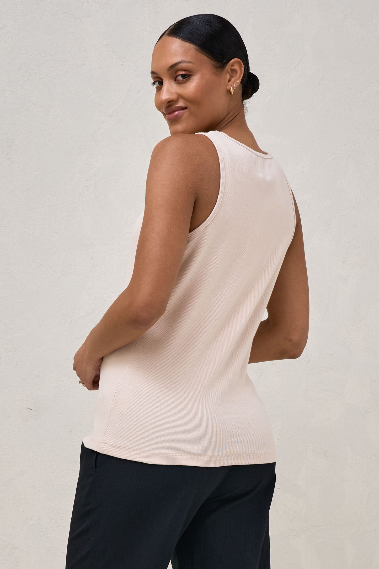 WHS26-TAN12-Something Else Nursing Tank - Almond – BAE The Label Australia