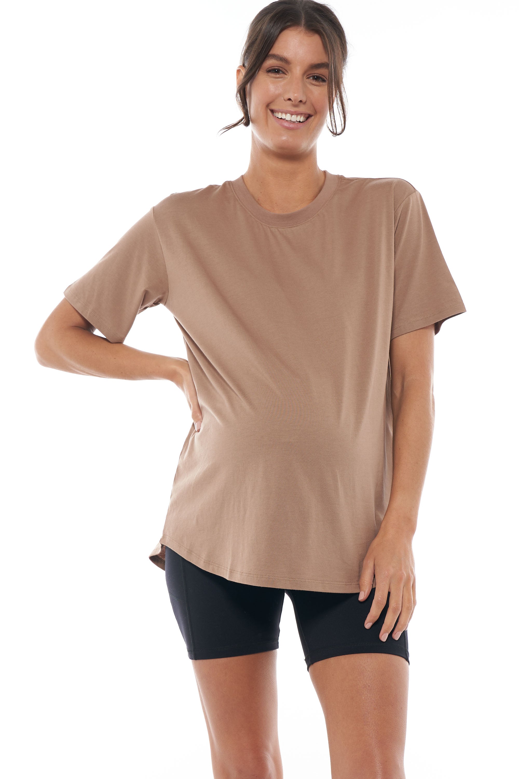 Maternity Crew Tee – BAE The Label Australia